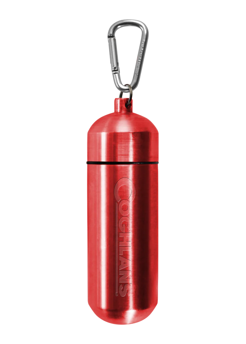 Aluminum Storage Capsule With Carabiner - XL — Sojourn Outdoors